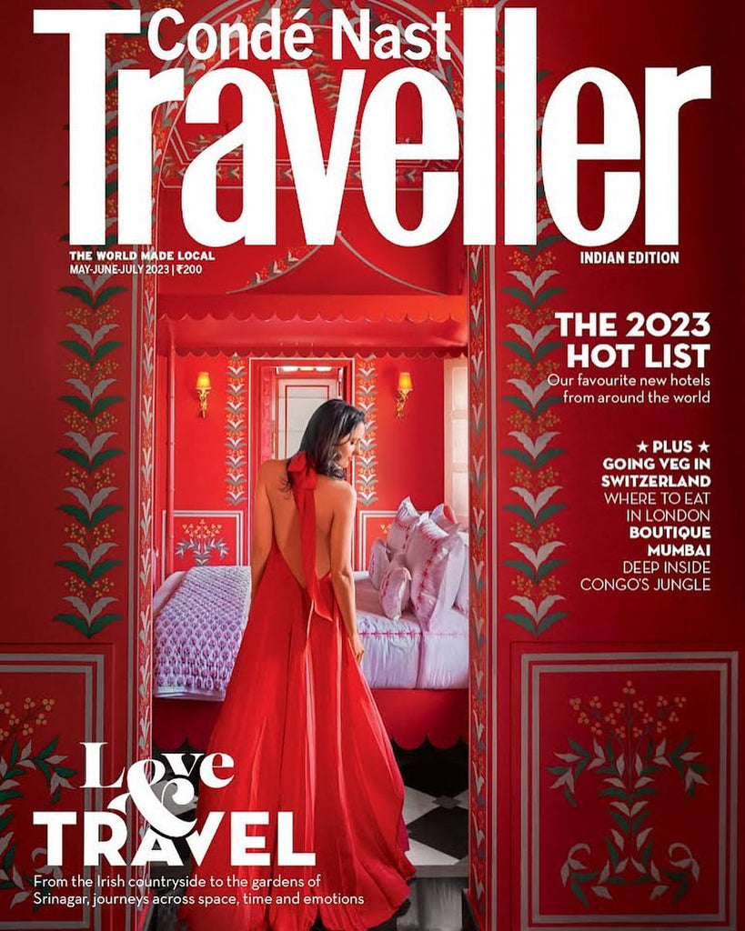 KALITA | KALITA's Nightingale Gown Graces Cover of Condé Nast Traveller